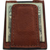 Brown American Bison Money Clip Wallet With Credit Card Slots ...