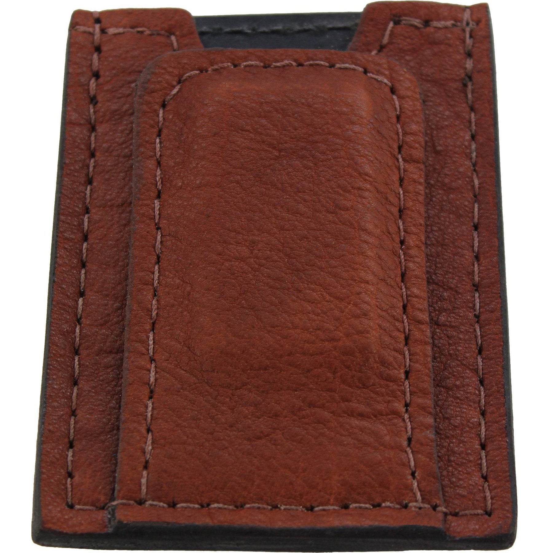 Brown American Bison Money Clip Wallet With Credit Card Slots ...